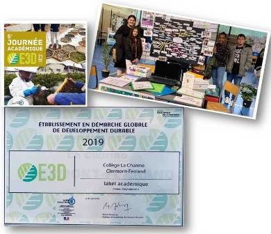 LABEL E3D NIVEAU « DÉPLOIEMENT » - 21 mai 2019 - Développement Durable ...